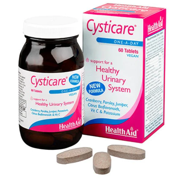 HealthAid Cysticare One-A-Day Healthy Urinary System 60tab - Amarina