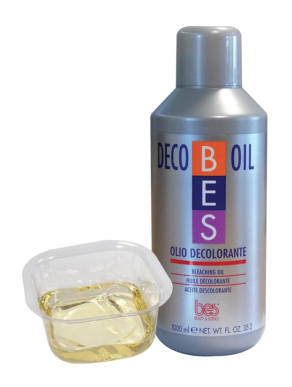 BES Deco Bleaching Oil 1000 ml - 8012689084525 - Amarina Beauty